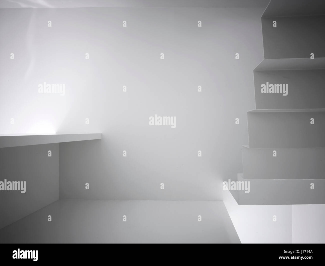 Abstract stairway detail. Townhouse in Tokyo, Tokyo, Japan. Architect ...