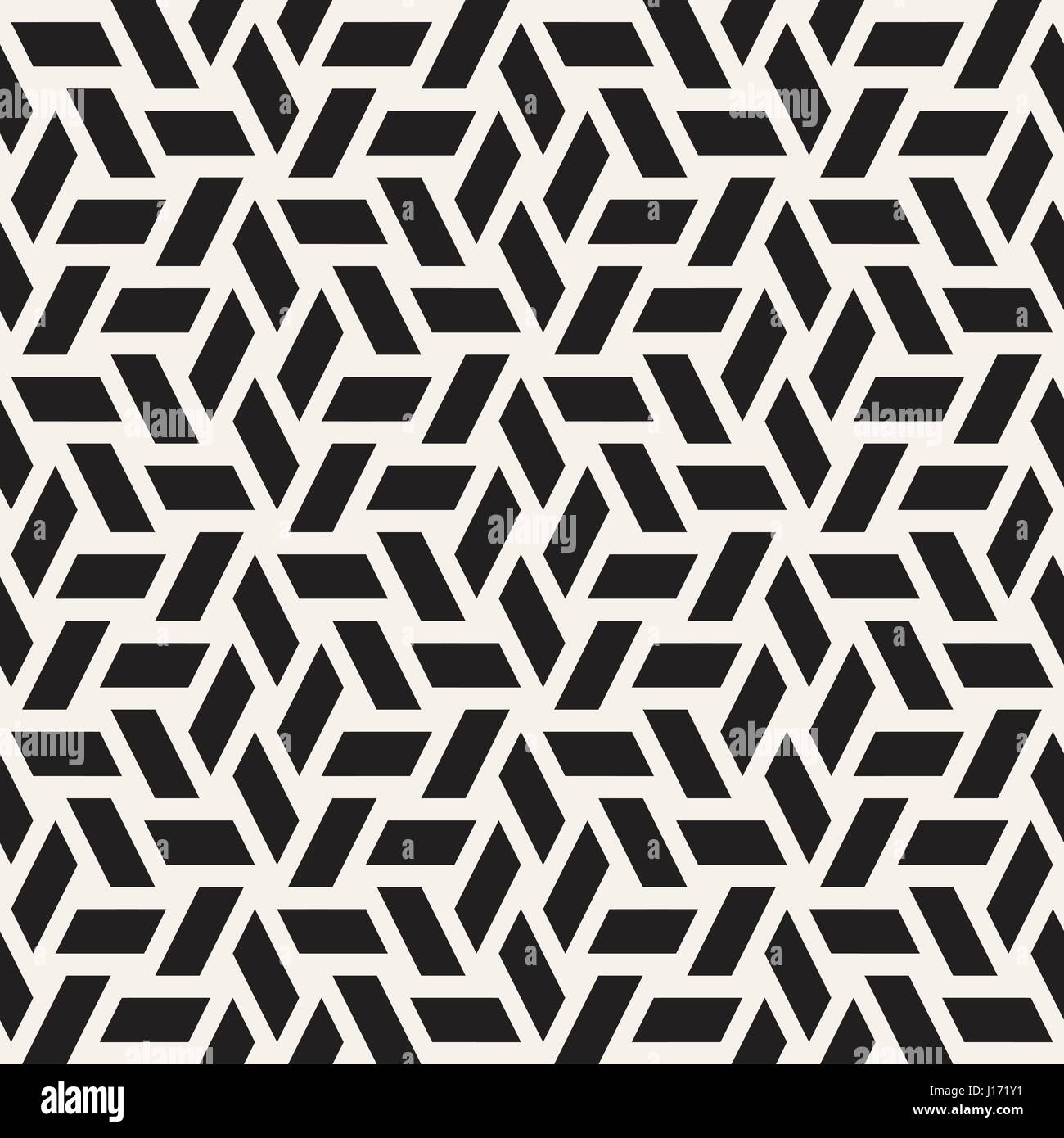 Cubic Grid Tiling Endless Stylish Texture. Abstract Geometric ...