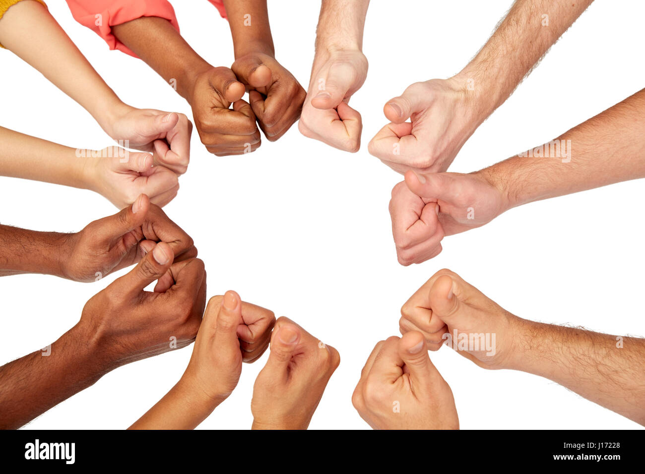 hands of international people showing thumbs up Stock Photo - Alamy