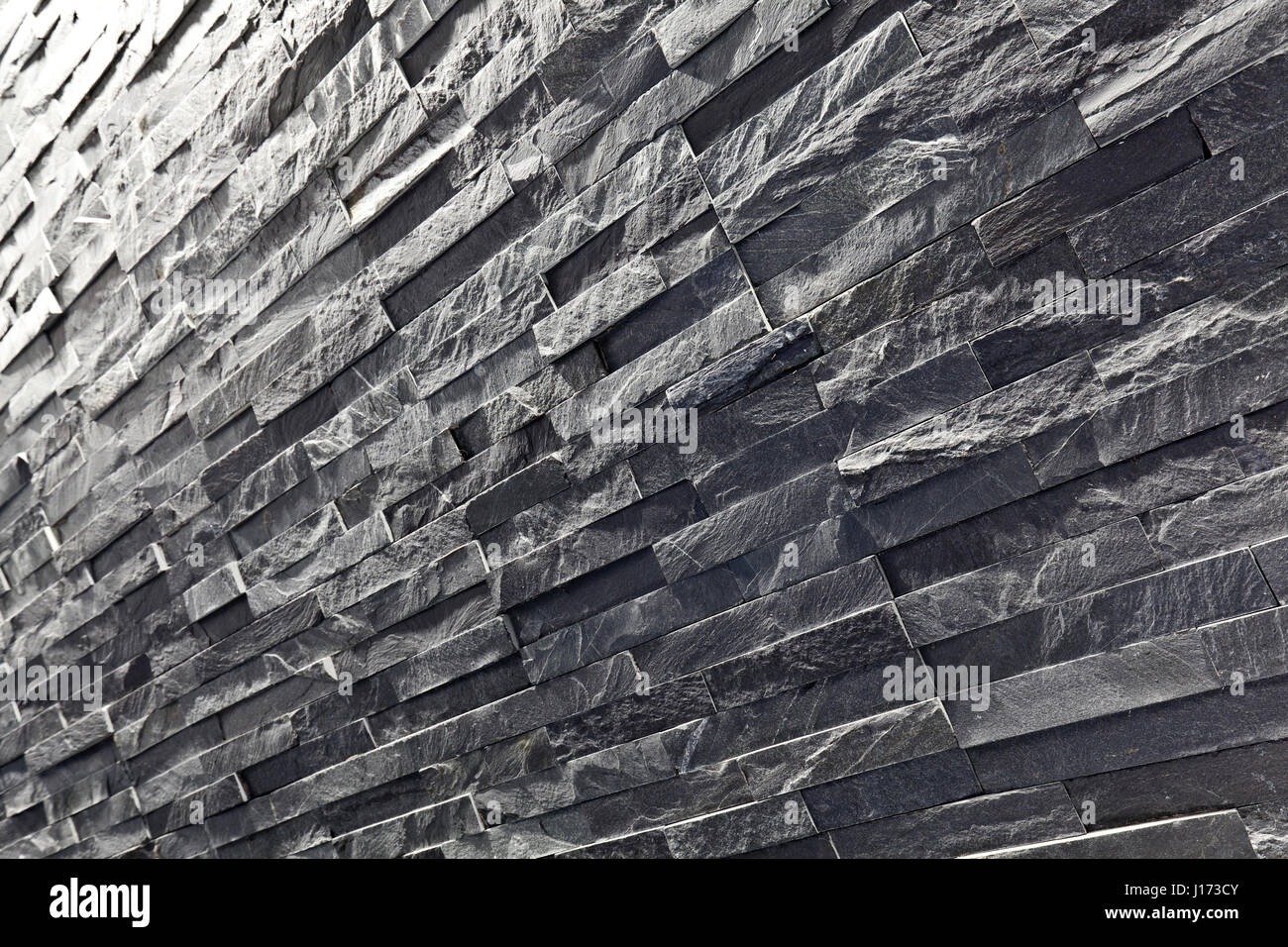 real slate brick interior wall background Stock Photo - Alamy