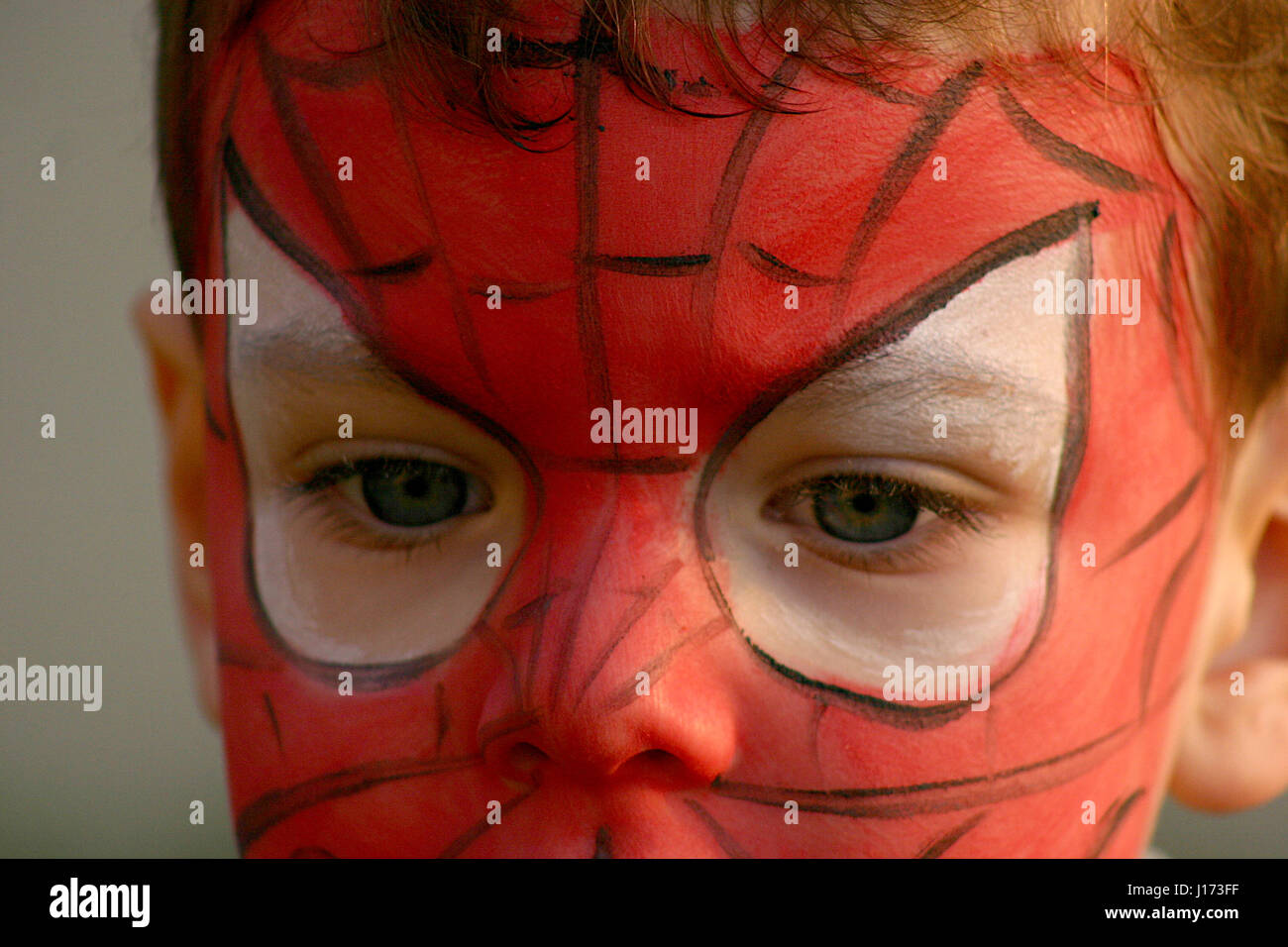 Face Painting Spider