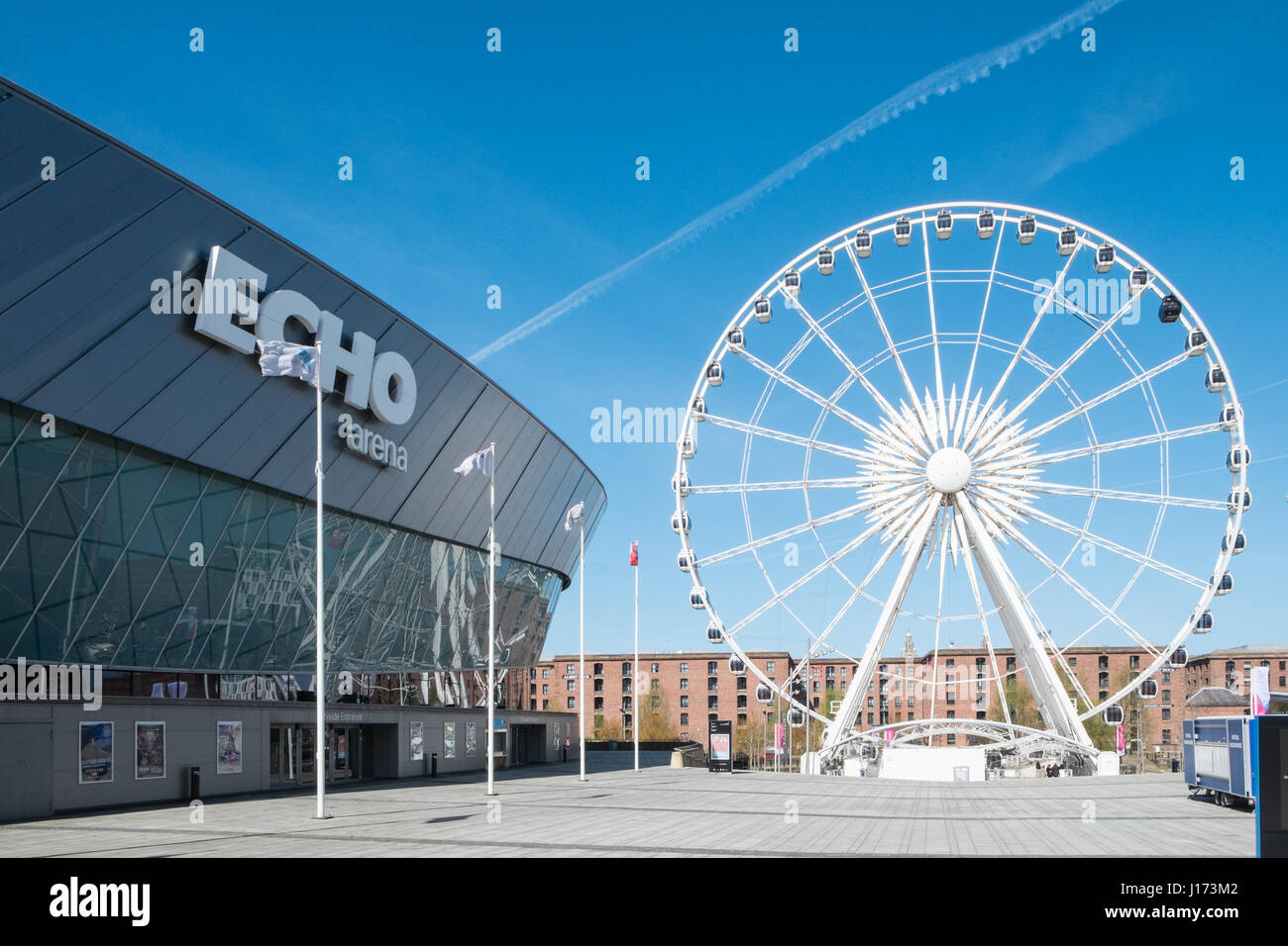 Liverpool Echo,Arena,ferris,wheel,Liverpool,Merseyside,England,UNESCO ...