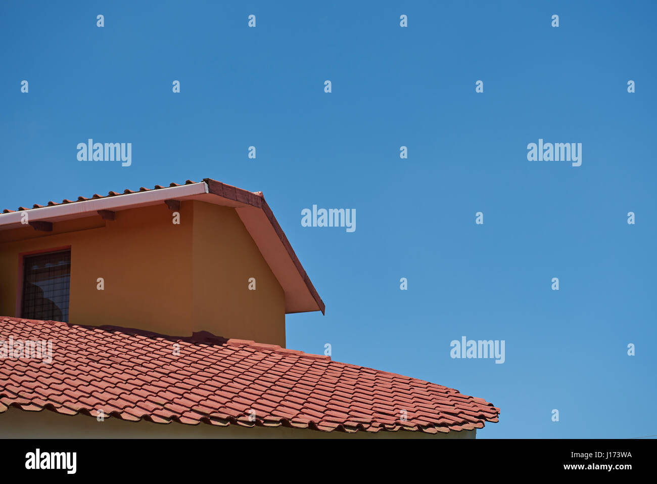 House clay roof tile hi-res stock photography and images - Alamy