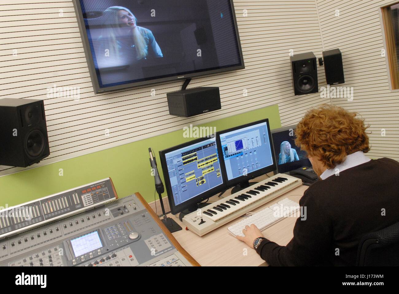 Milan (Italy), headquarters of Fastweb, main operator in broadband ...