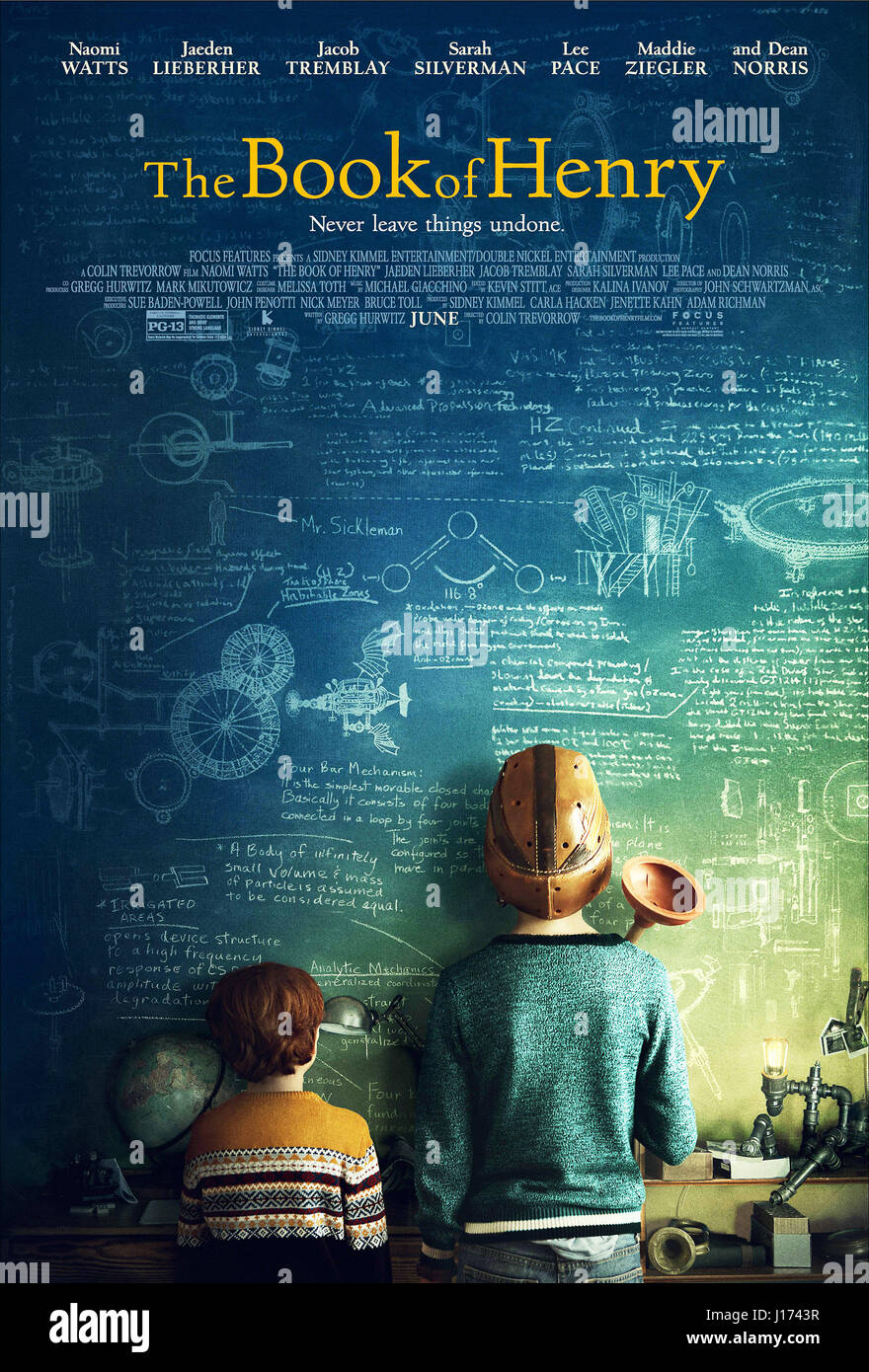 THE BOOK OF HENRY, US poster, from left, Jacob Tremblay, Jaeden ...