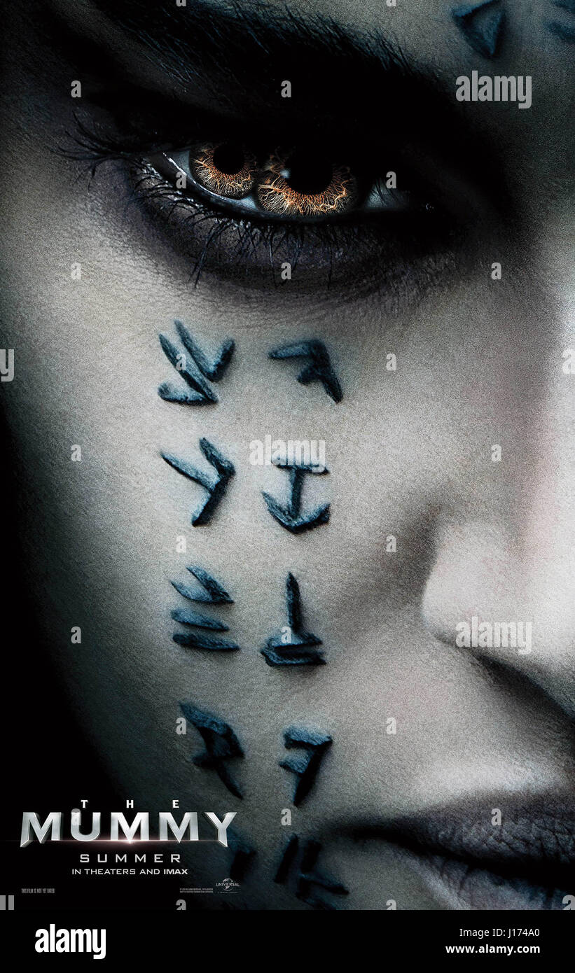 THE MUMMY, US advance poster, 2017. © Universal Pictures /Courtesy ...