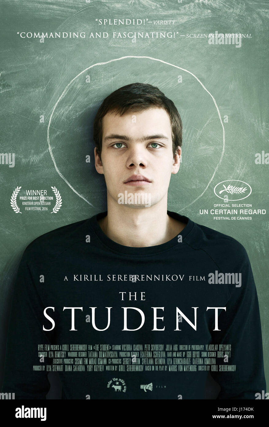 THE STUDENT, (aka (M)UCHENIK), US poster, Pyotr Skvortsov, 2016 ...