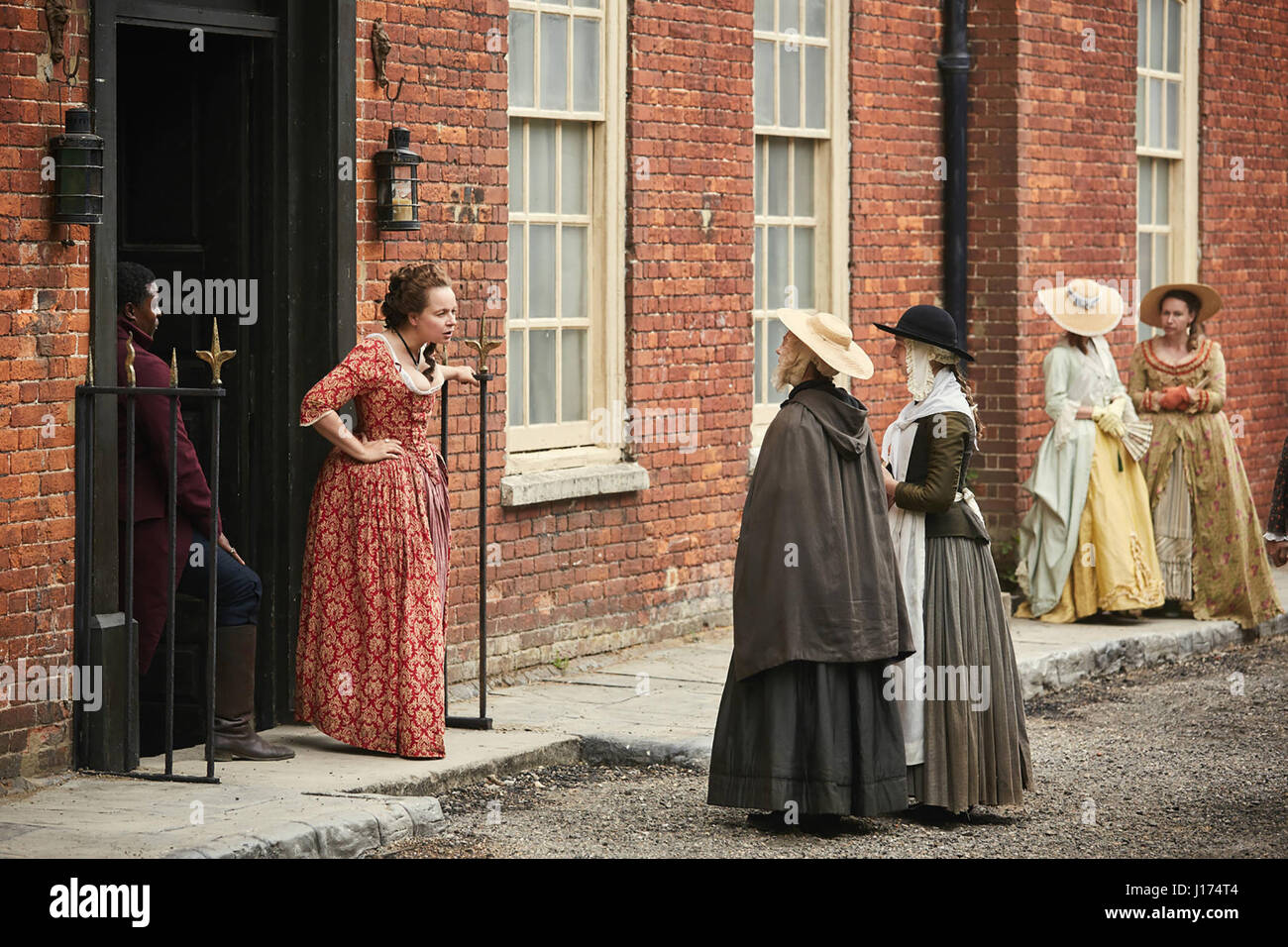 HARLOTS, l-r: Danny Sapani, Samantha Morton, Dorothy Atkinson, Jordan ...