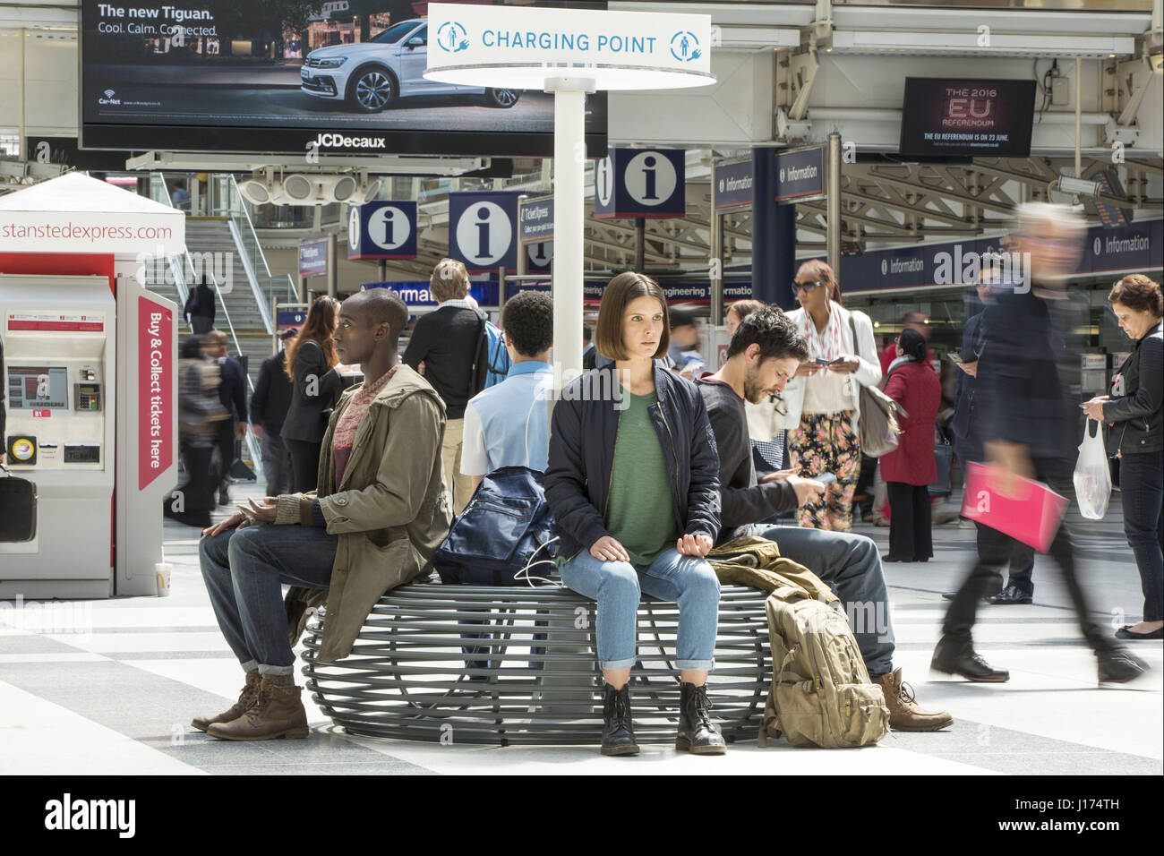 HUMANS, (front, from left): Ivanno Jeremiah, Sonya Cassidy, Colin ...