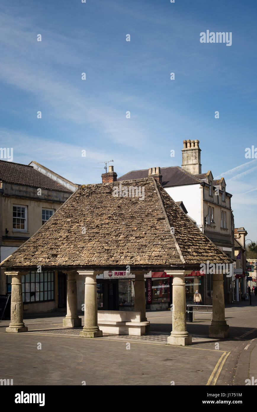 One of the older buildings The Butter Cross in Chippenham Wiltshire ...