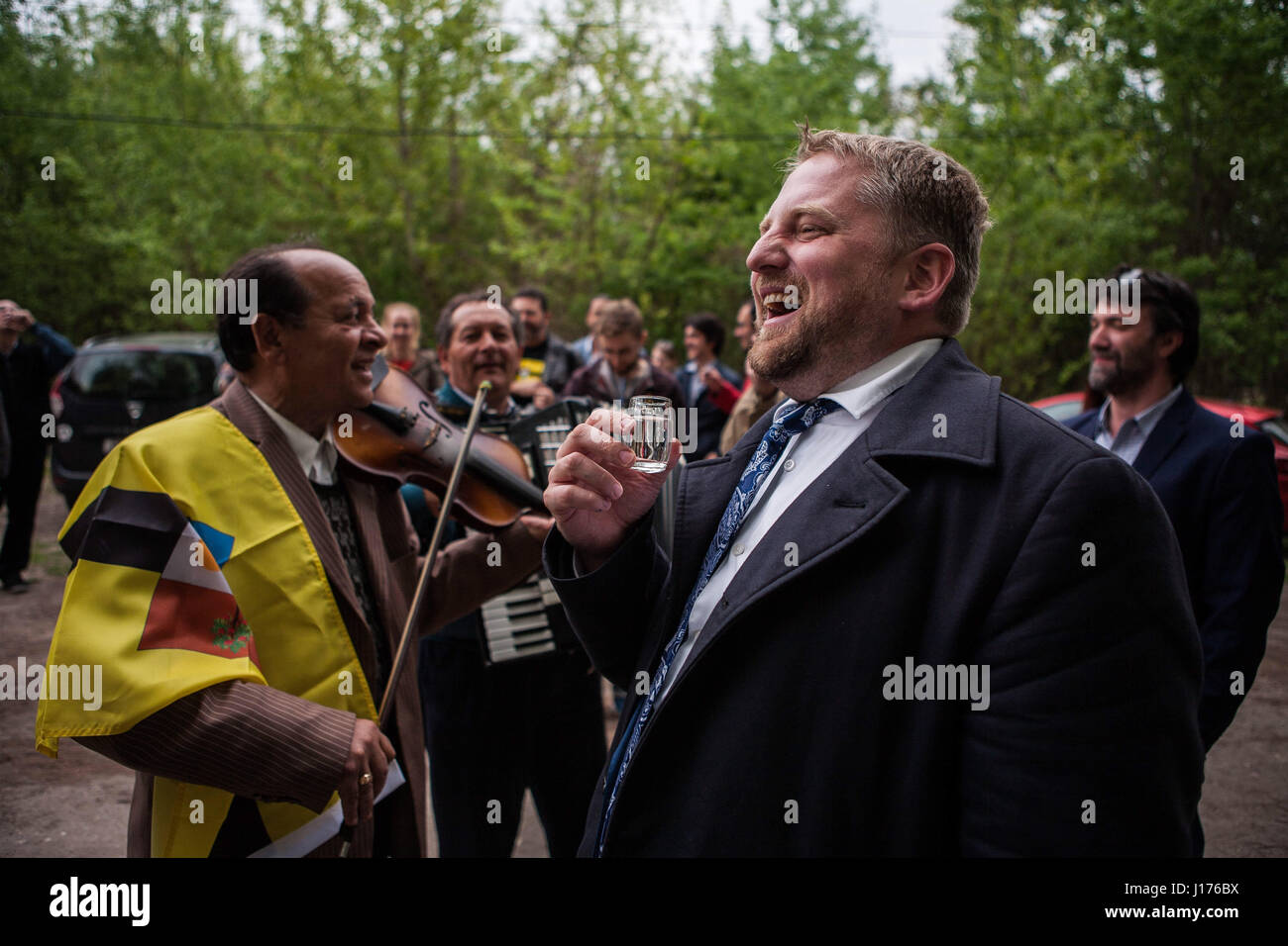 April 15, 2017 - Joyful times right before the trip to Liberland ...