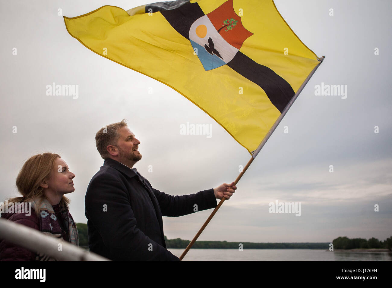 April 15, 2017 - Celebrating second anniversary of Liberland while ...