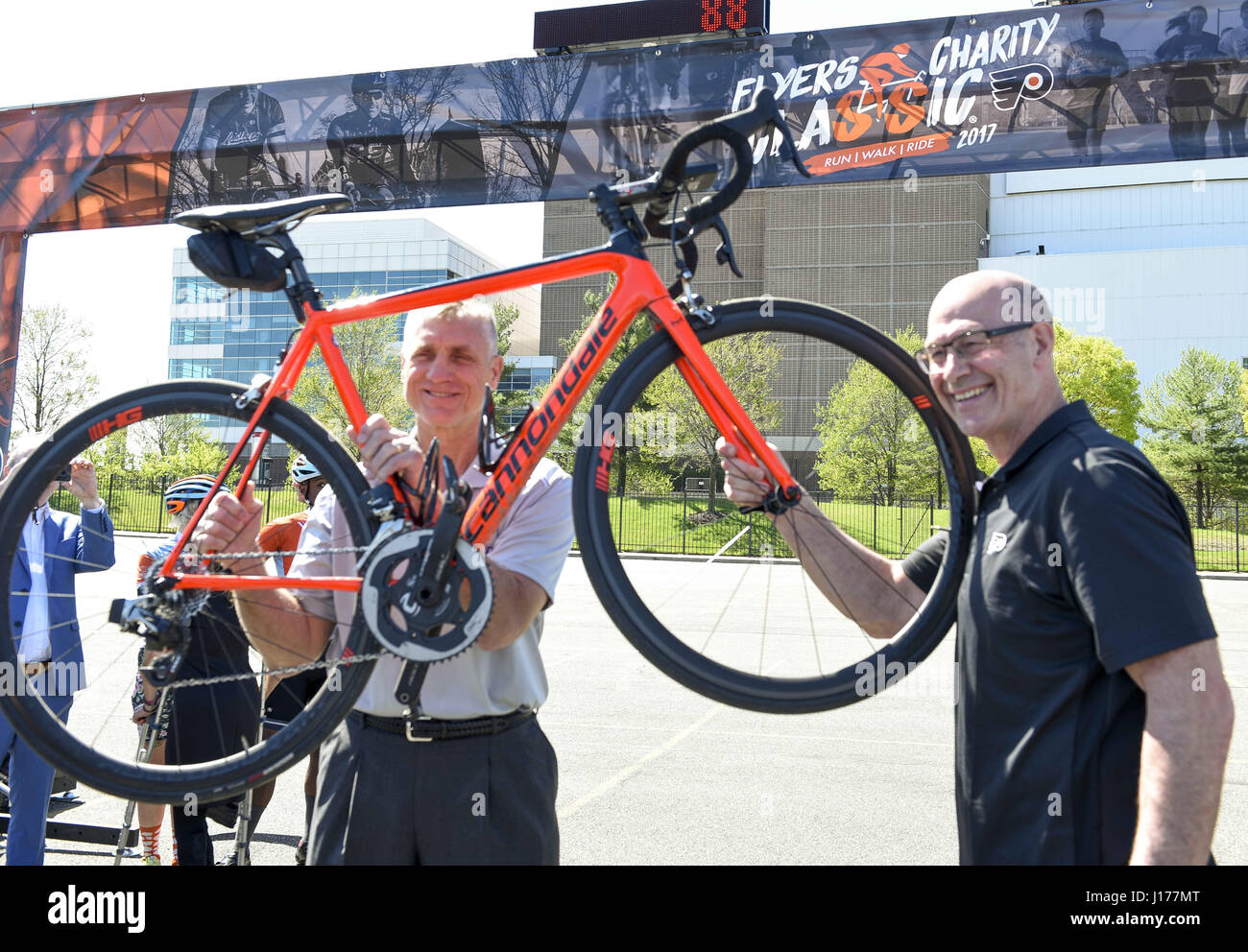 Philadelphia, Pennsylvania, USA. 18th Apr, 2017. Philadelphia Flyers ...