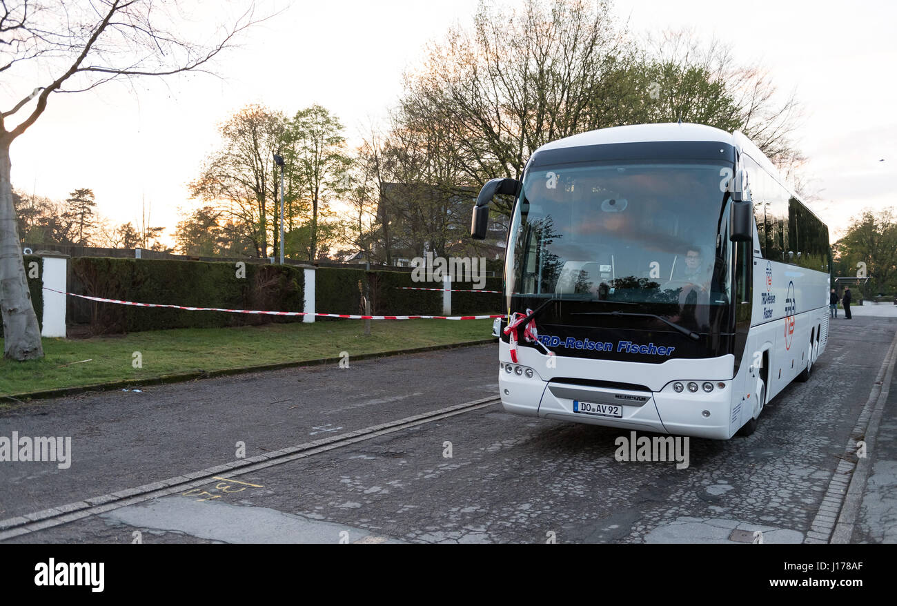A bus can be seen during the reconstruction of the eplosive attack by ...