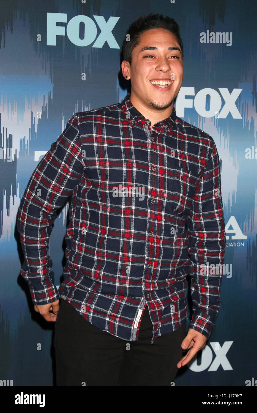 Ca andre millan fox winter tca 2017 all star party hi-res stock ...