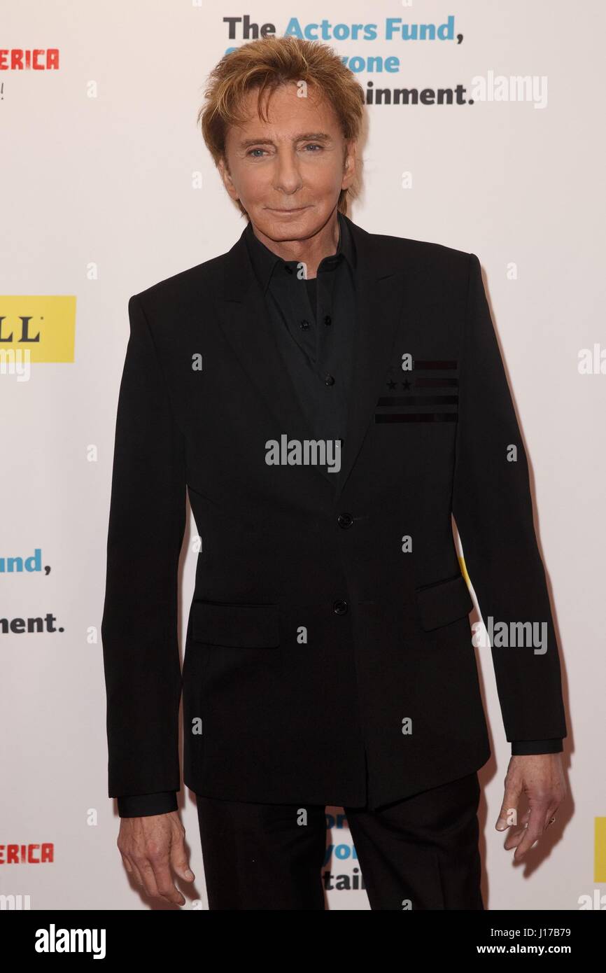 New York, NY, USA. 18th Apr, 2017. Barry Manilow at arrivals for ...