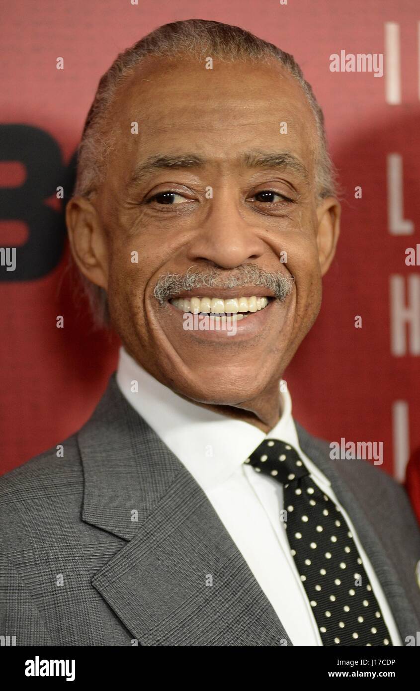 New York, NY, USA. 18th Apr, 2017. Al Sharpton at arrivals for THE ...