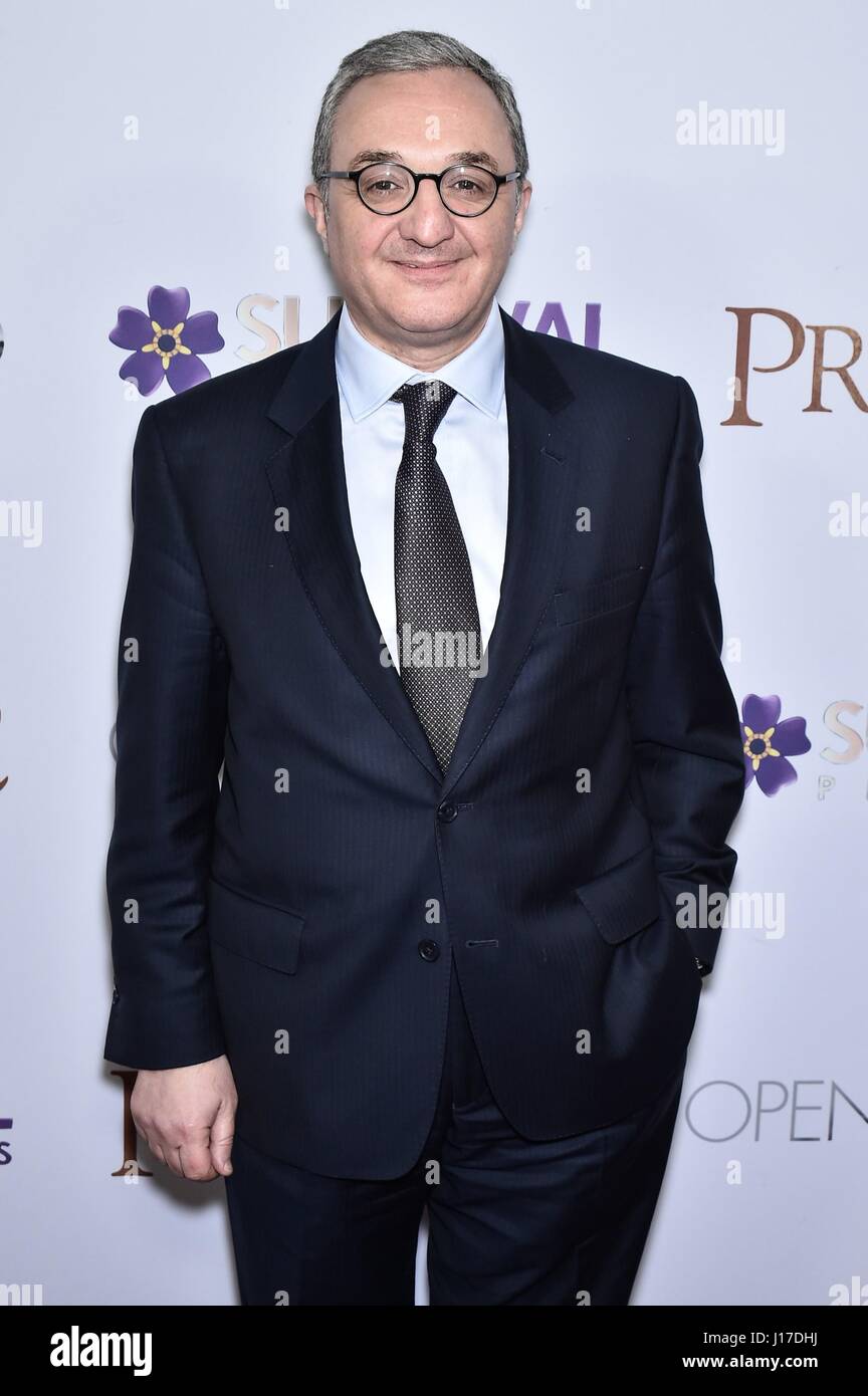 New York, NY, USA. 18th Apr, 2017. Zohrab Mnatsakanyan at arrivals for ...