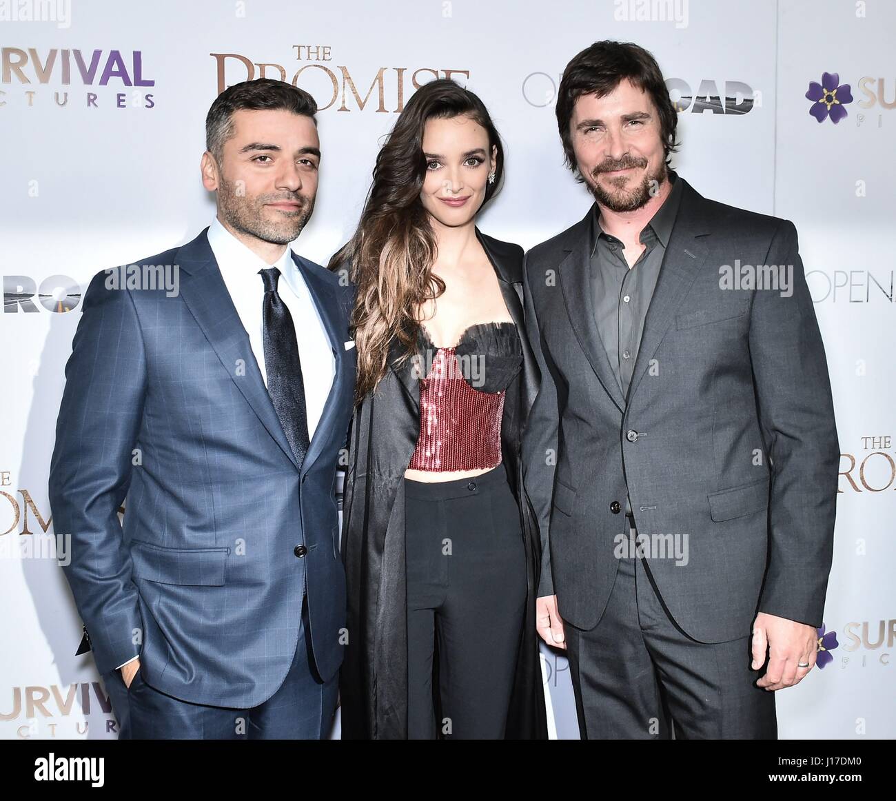New York, NY, USA. 18th Apr, 2017. Oscar Isaac, Charlotte Le Bon ...