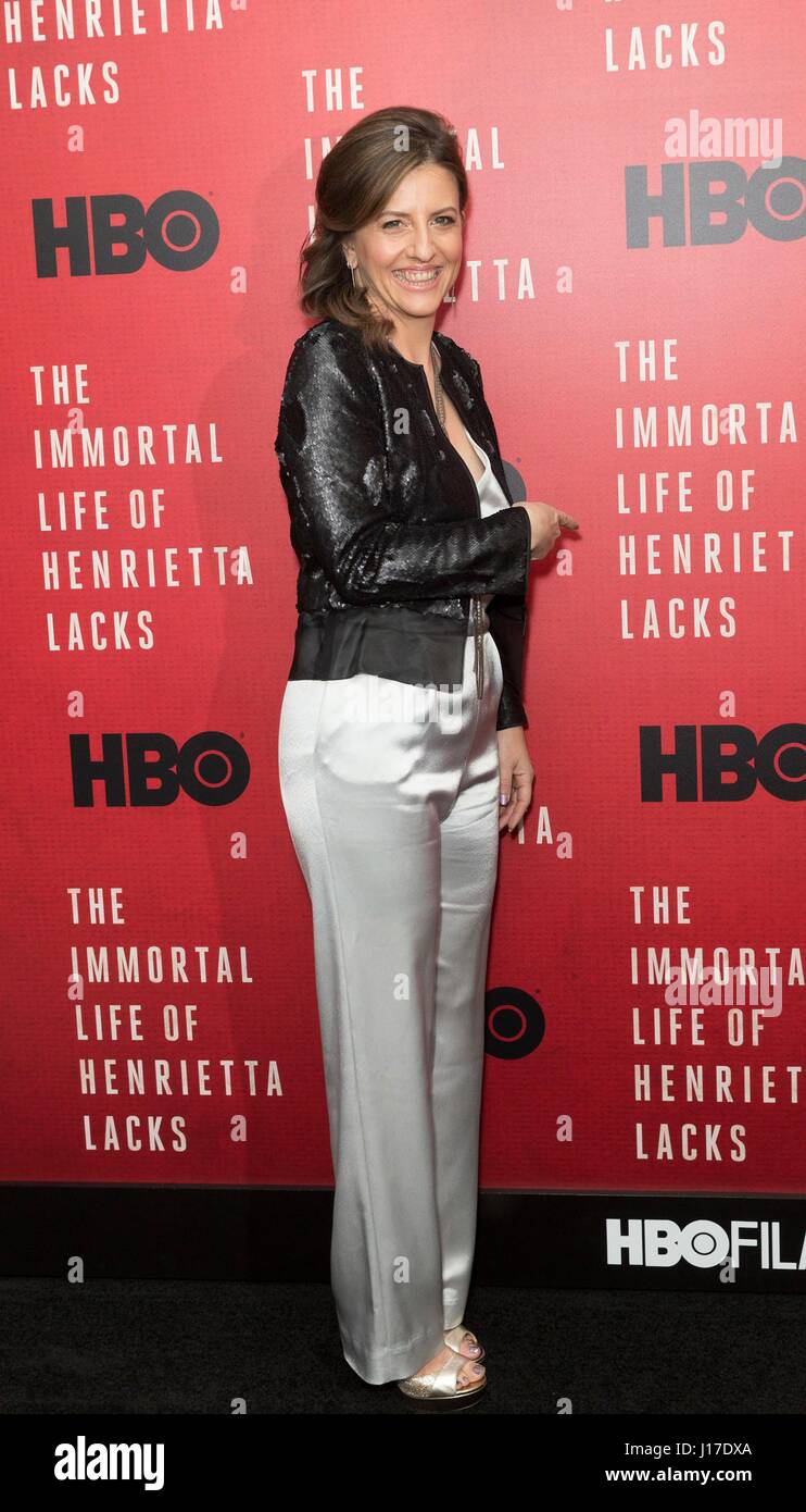New York, NY, USA. 18th Apr, 2017. Rebecca Skloot at arrivals for THE ...