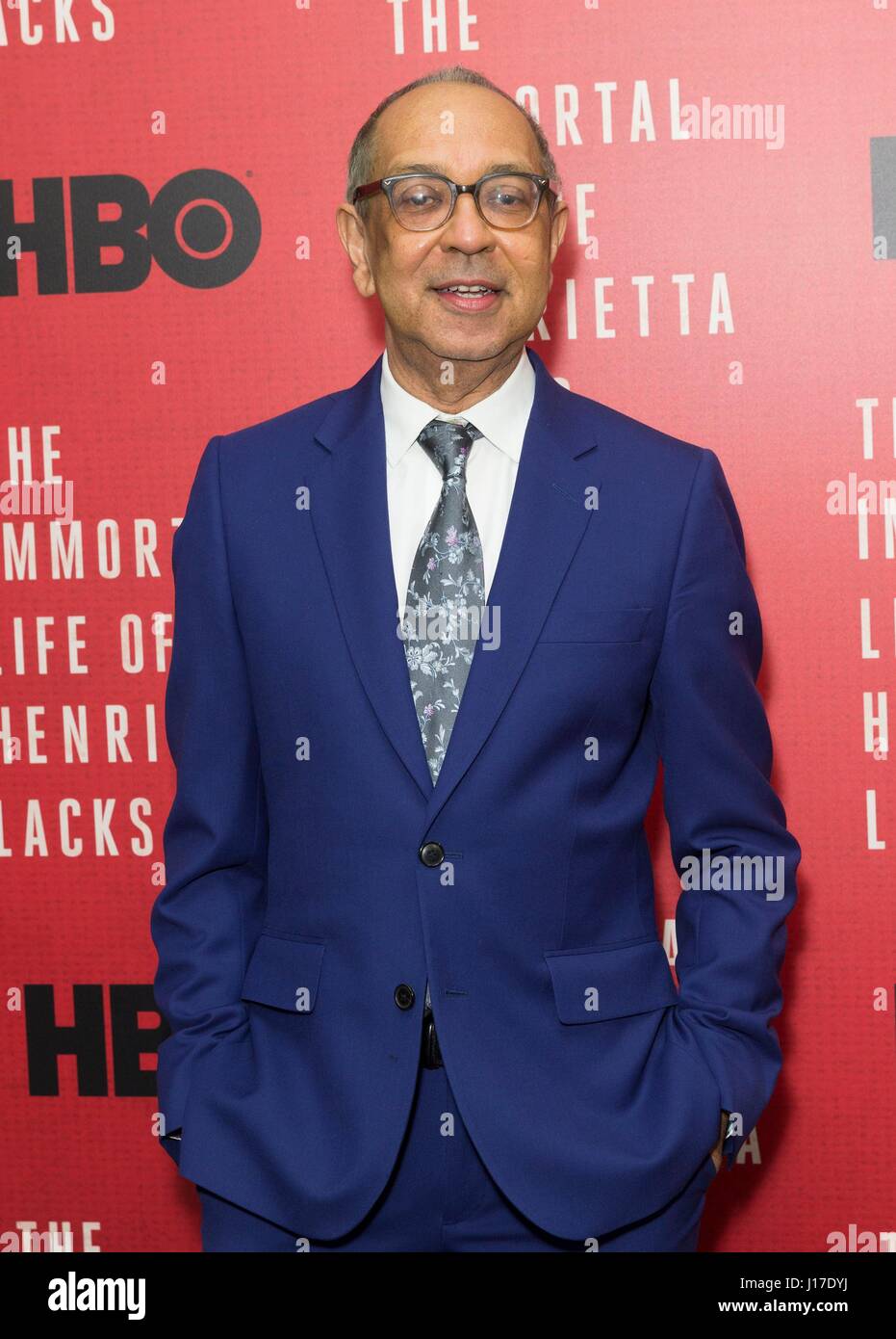 New York, NY, USA. 18th Apr, 2017. George Wolfe at arrivals for THE ...