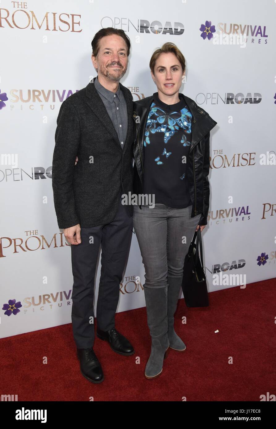 New York, NY, USA. 18th Apr, 2017. Frank Whaley, Heather Bucha at ...