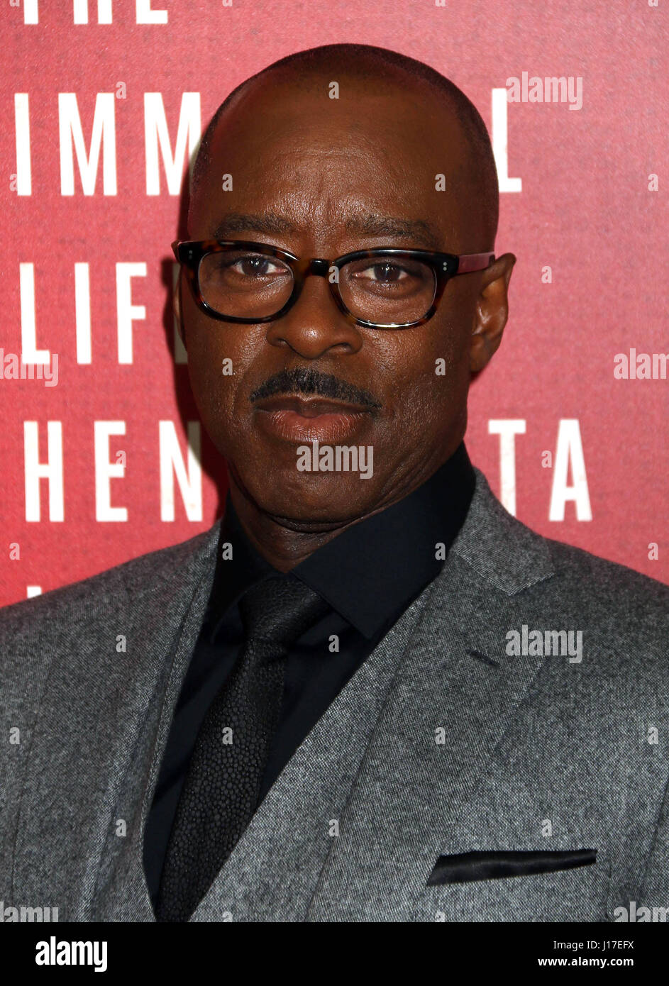 New York, New York, USA. 18th Apr, 2017. Actor COURTNEY B. VANCE ...