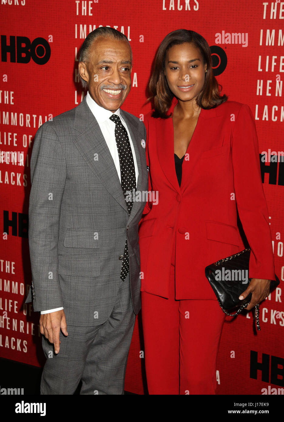 Aisha mcshaw and al sharpton hi-res stock photography and images - Alamy