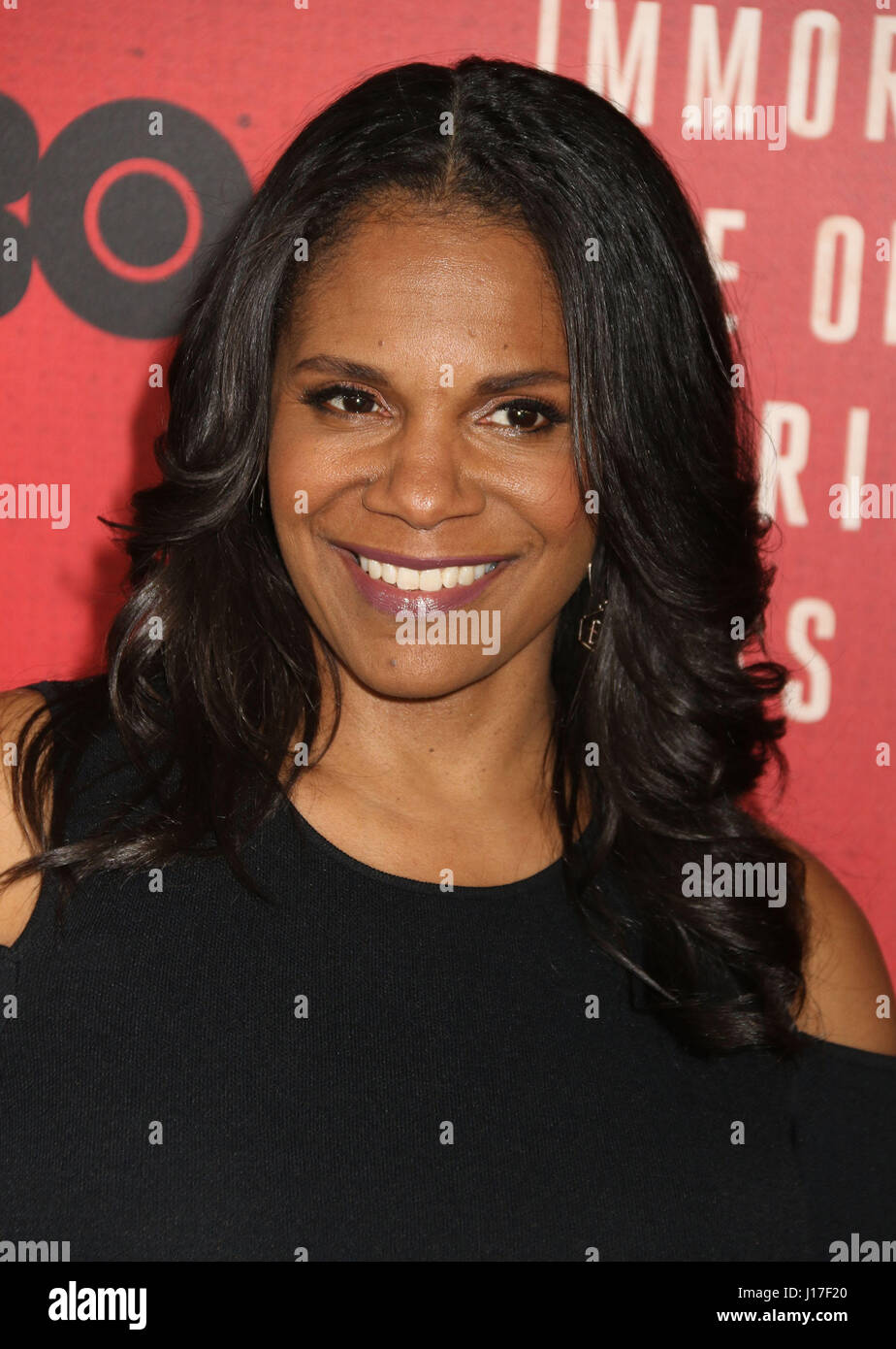 New York, New York, USA. 18th Apr, 2017. Singer/actress AUDRA MCDONALD ...