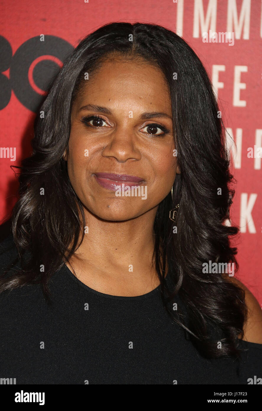 New York, New York, USA. 18th Apr, 2017. Singer/actress AUDRA MCDONALD ...
