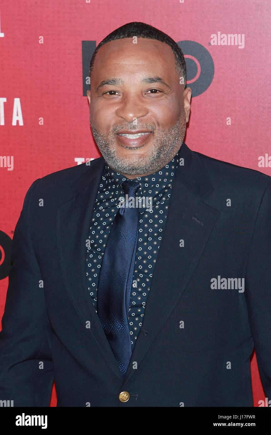 New York, NY, USA. 18th Apr, 2017. Alfred Carter Jr. at "The Immortal ...