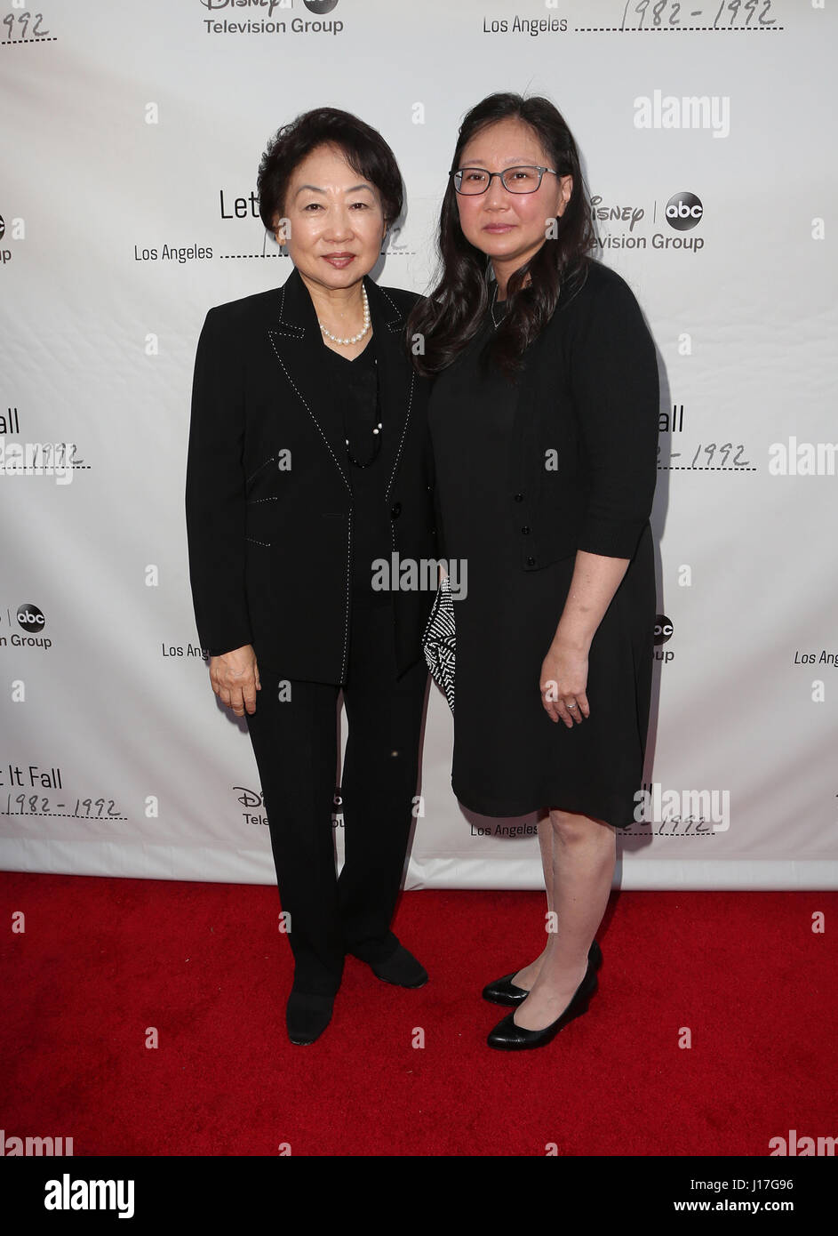 Los Angeles, Ca, USA. 18th Apr, 2017. Jung Hui Lee, Jenny Lee, At ...