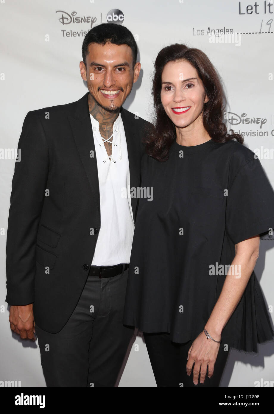 Los Angeles, Ca, USA. 18th Apr, 2017. Richard Cabral, Jami Gertz, At ...