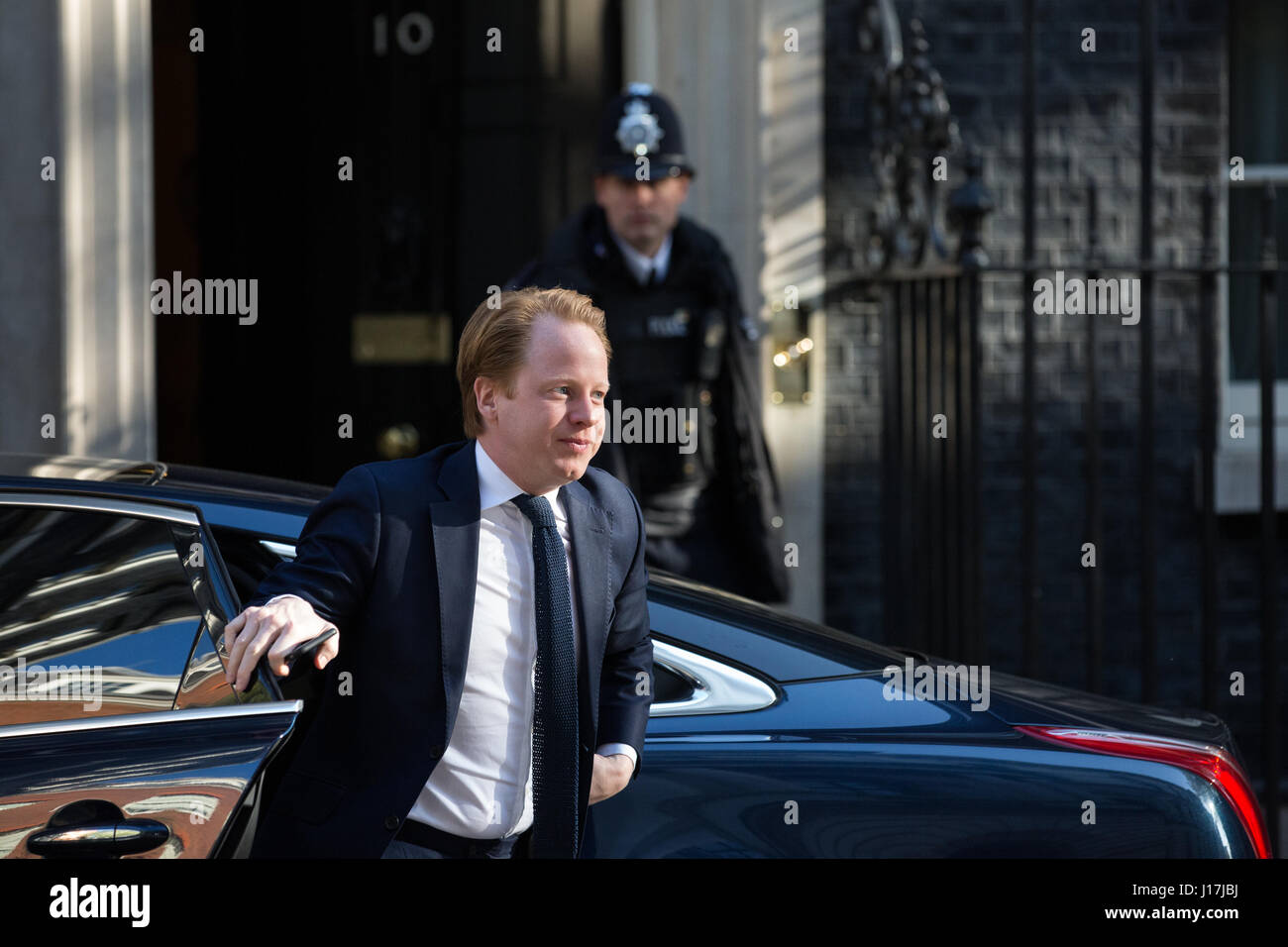 London, UK. 19th April, 2017. Ben Gummer MP, Minister of the Cabinet ...
