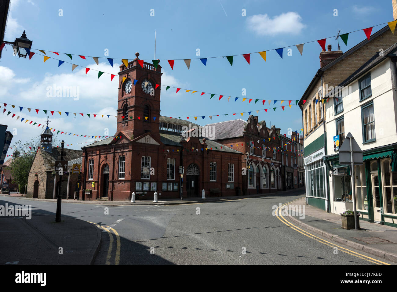 Market Town of Kinton in Herefordshire, Britain Stock Photo - Alamy