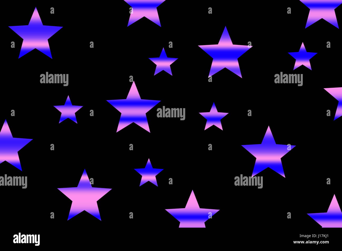 Horizontal striped stars Stock Photo - Alamy