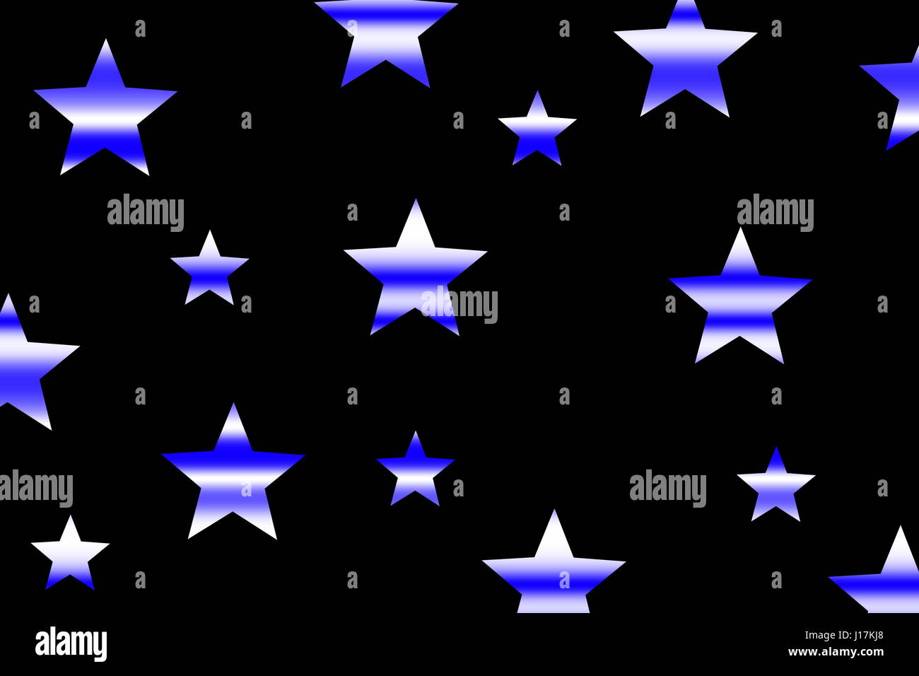 Horizontal striped stars Stock Photo - Alamy
