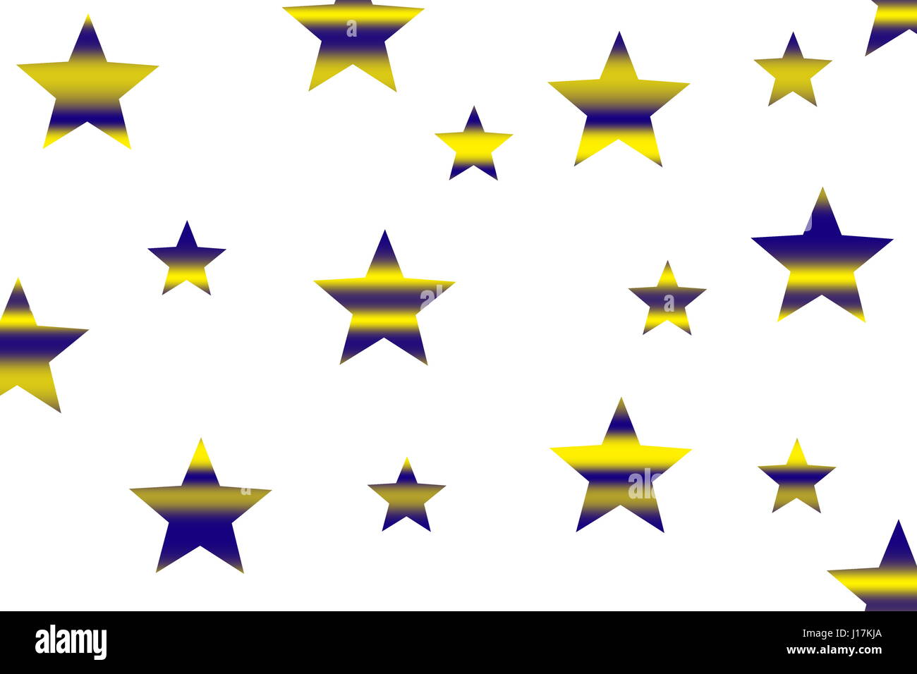 Horizontal striped stars Stock Photo - Alamy