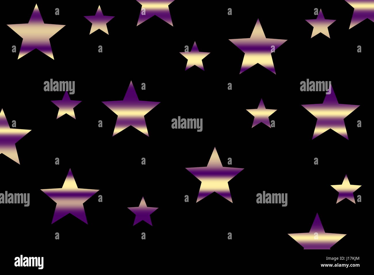 Horizontal striped stars Stock Photo - Alamy