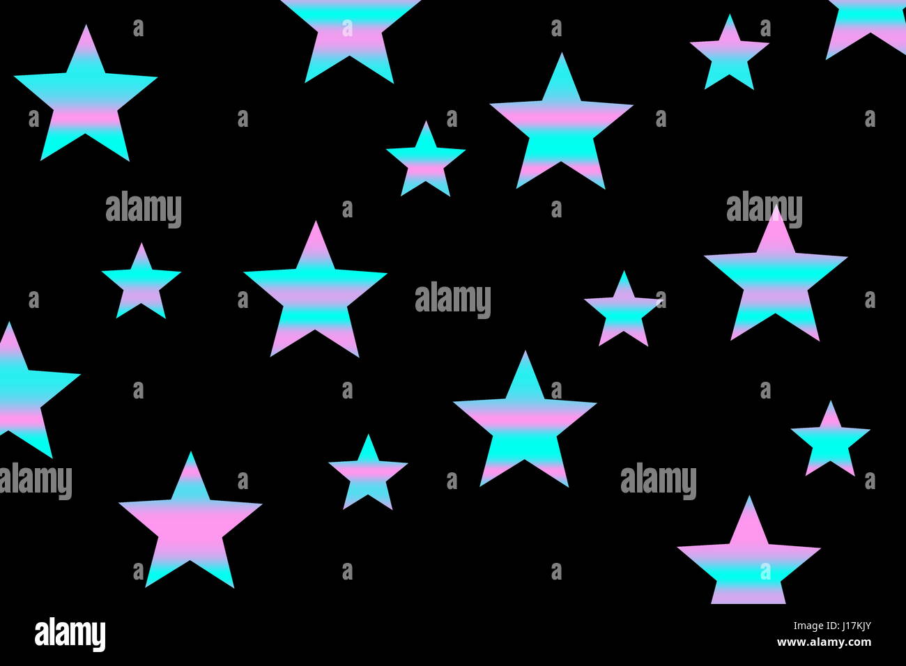 Horizontal striped stars Stock Photo - Alamy