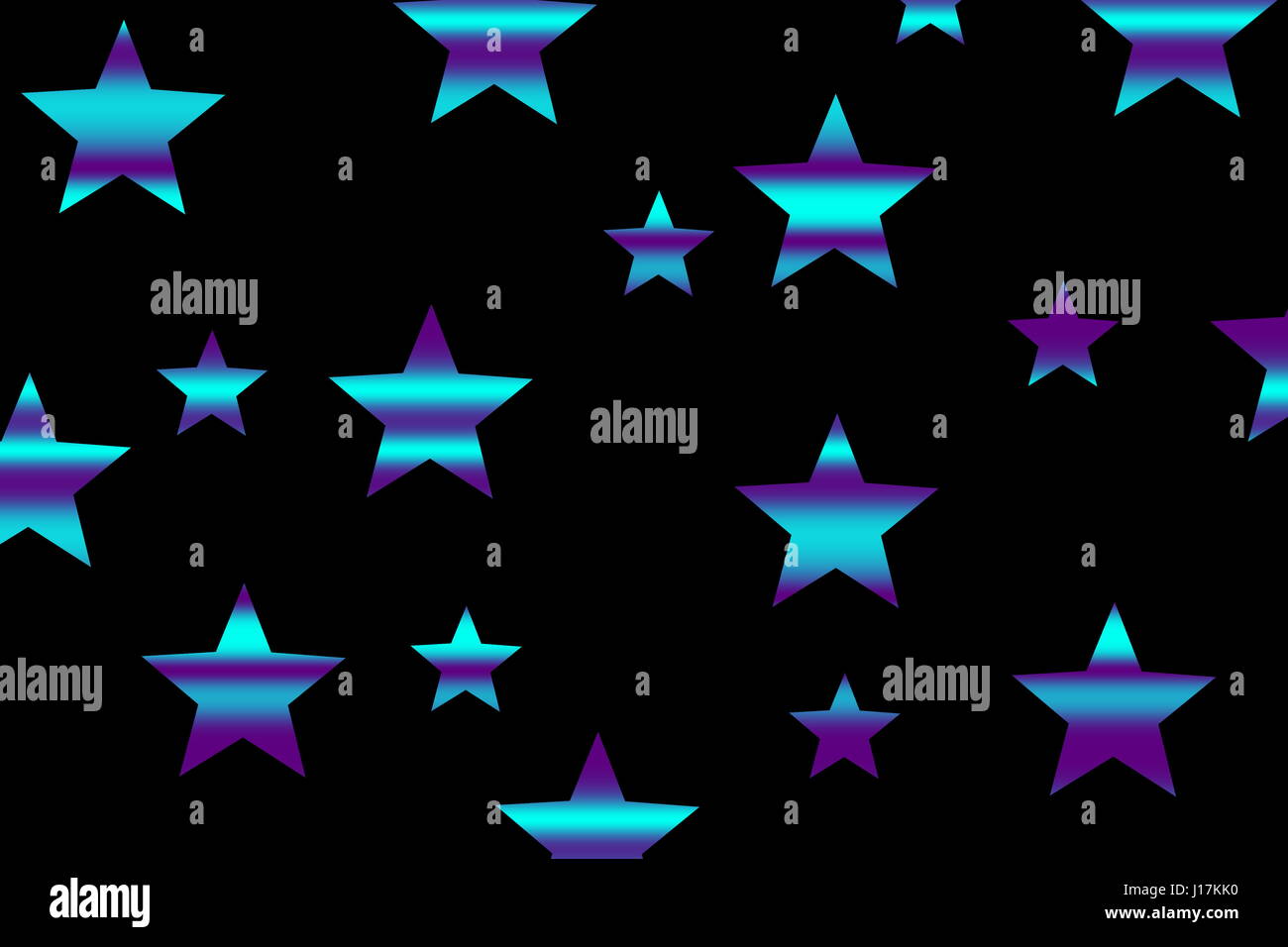 Horizontal striped stars Stock Photo - Alamy