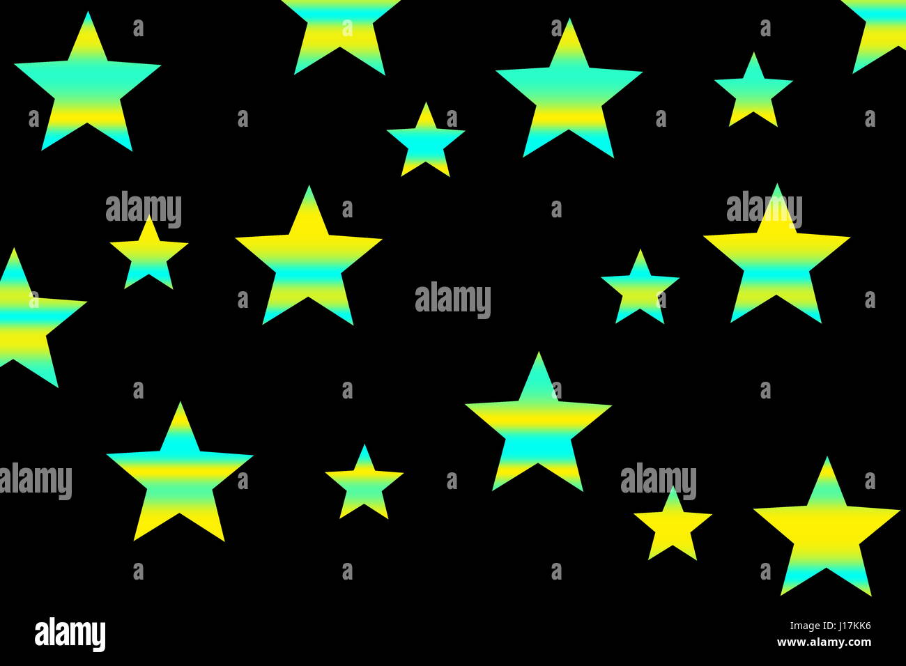 Horizontal striped stars Stock Photo - Alamy