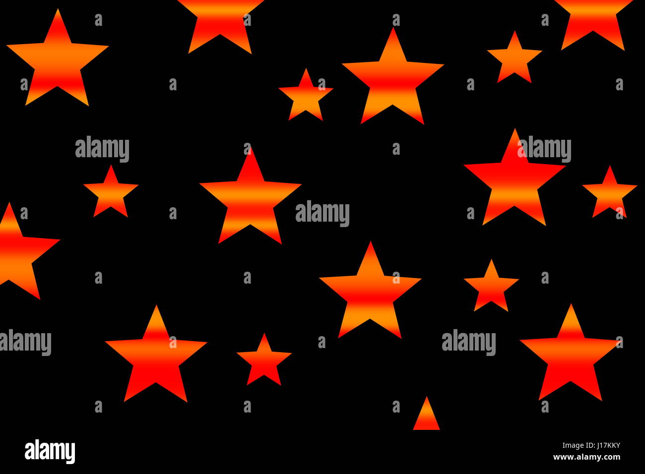 Horizontal striped stars Stock Photo - Alamy