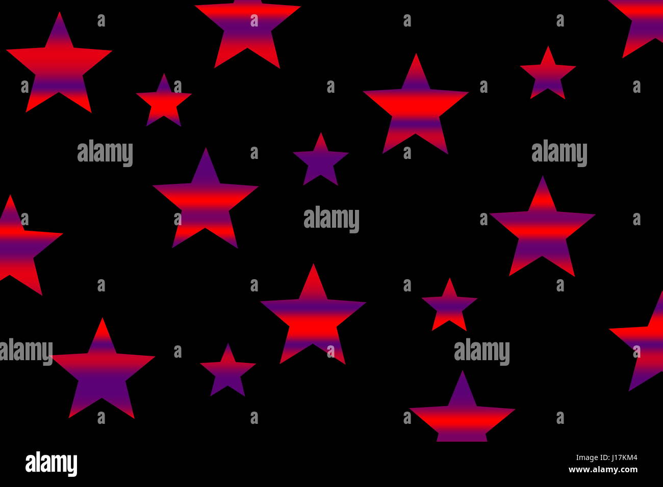 Horizontal striped stars Stock Photo - Alamy