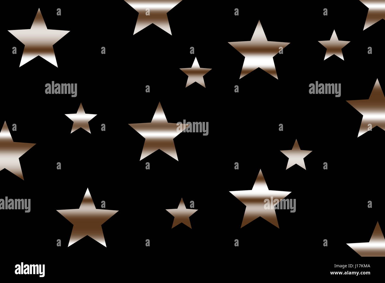 Horizontal striped stars Stock Photo - Alamy
