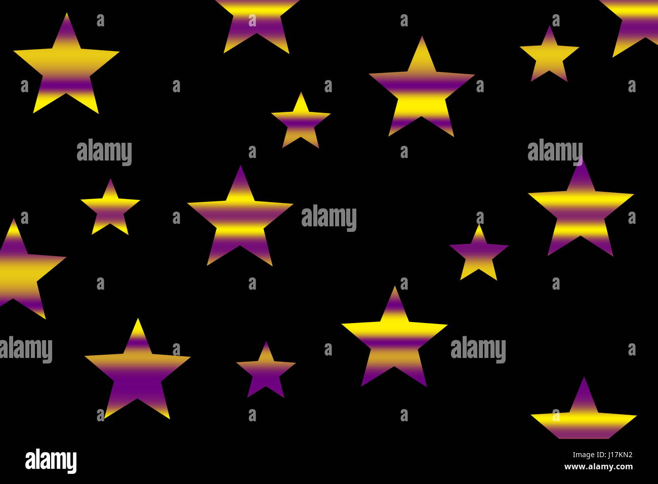 Horizontal striped stars Stock Photo - Alamy