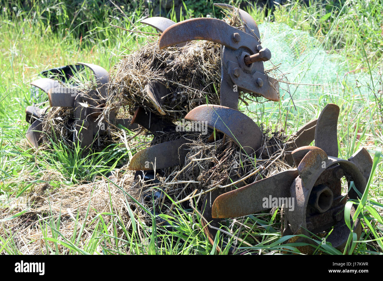 Rotary tiller hi-res stock photography and images - Alamy