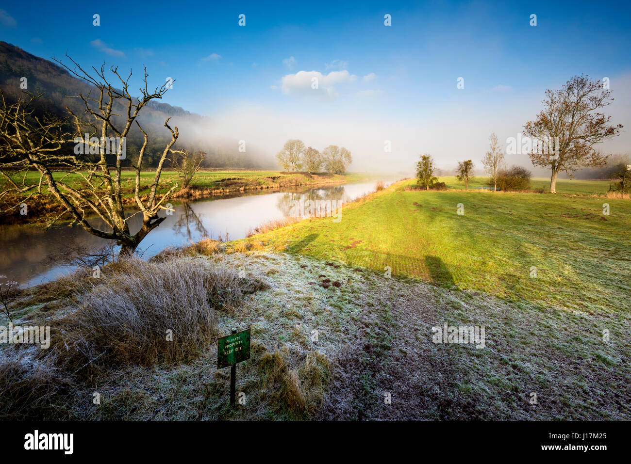 Salmon fishing on the river wye hi-res stock photography and images - Alamy