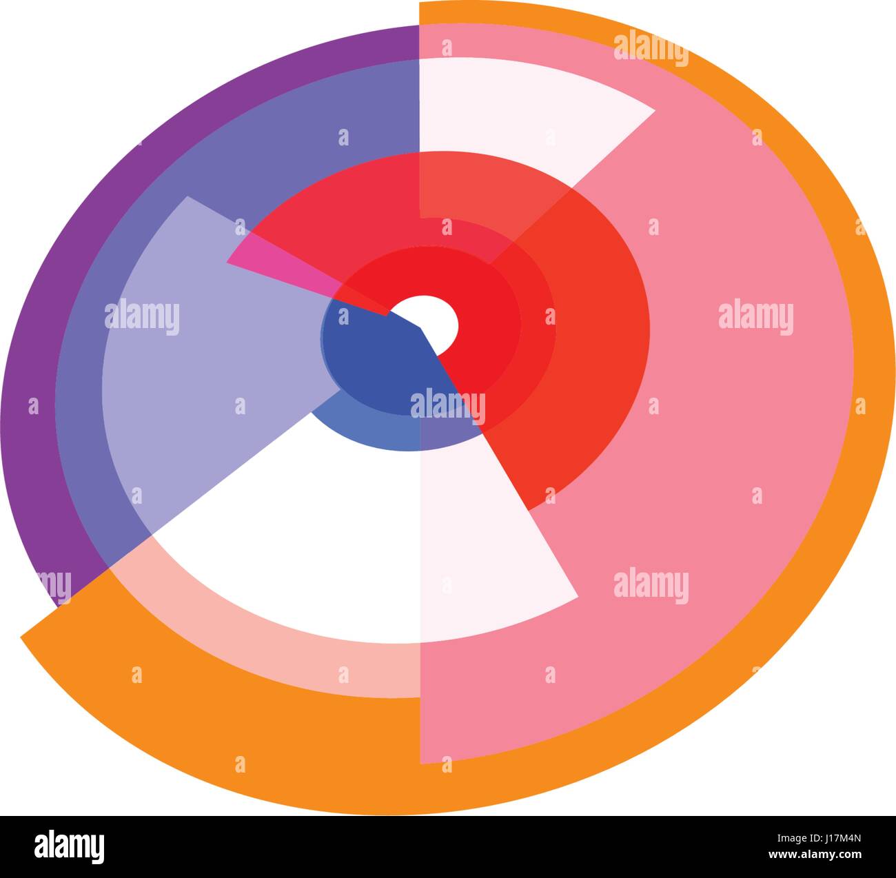 Pie shape Stock Vector Images - Alamy
