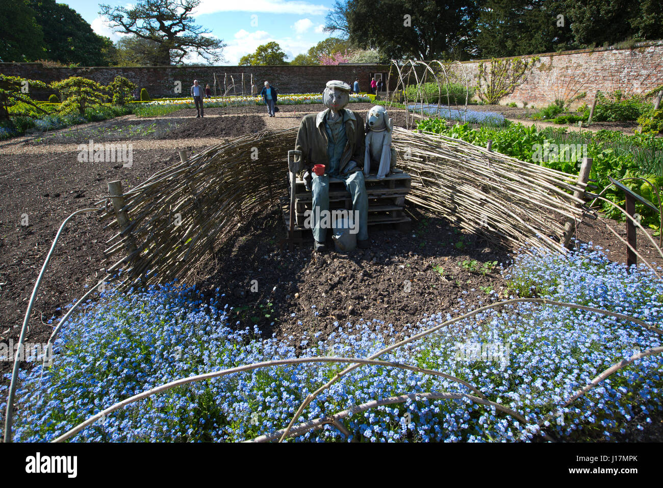 Hinton Ampner House, stately home with gardens within the civil parish ...